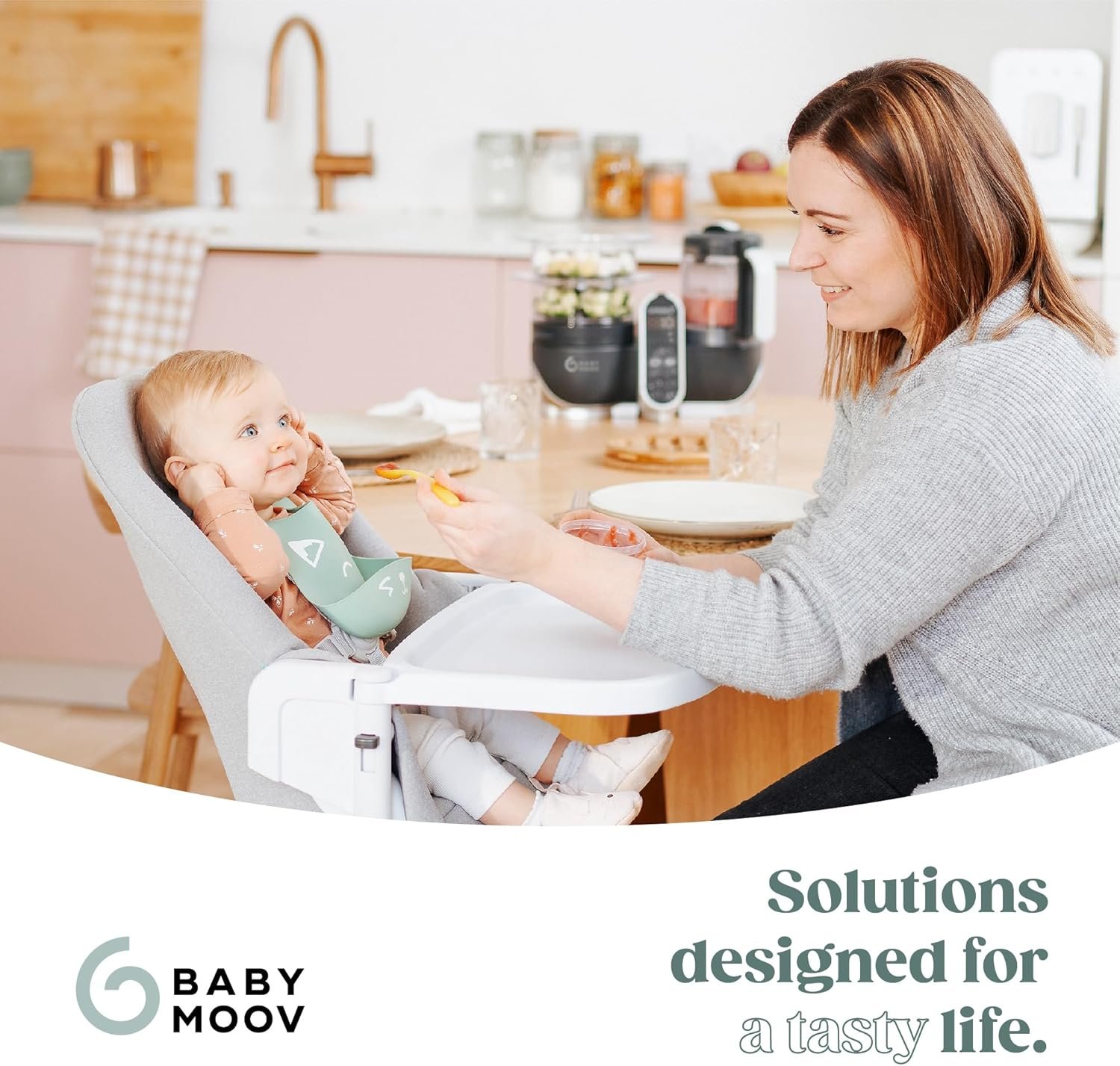 Babymoov Nutribaby 6 en 1 : Le robot culinaire complet pour des repas ...